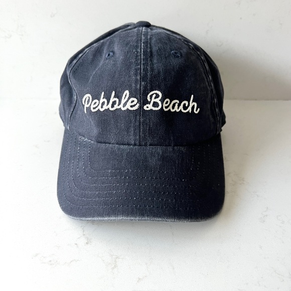 Pebble Beach | Accessories | Nwt Pebble Beach Embroidered Aged ...